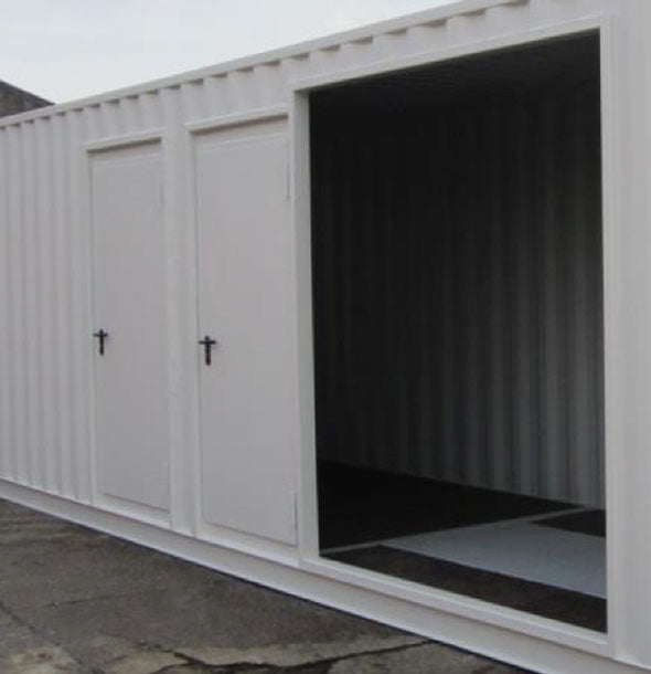 Container met Loopdeur | Zeecontainer Ombouw | CETEM